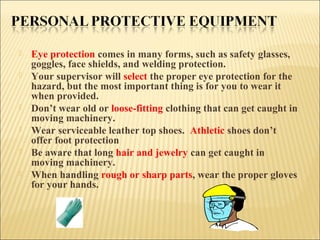 Safety in mechanical maintenance | PPT