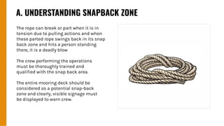 Safety in mooring Operations | PDF