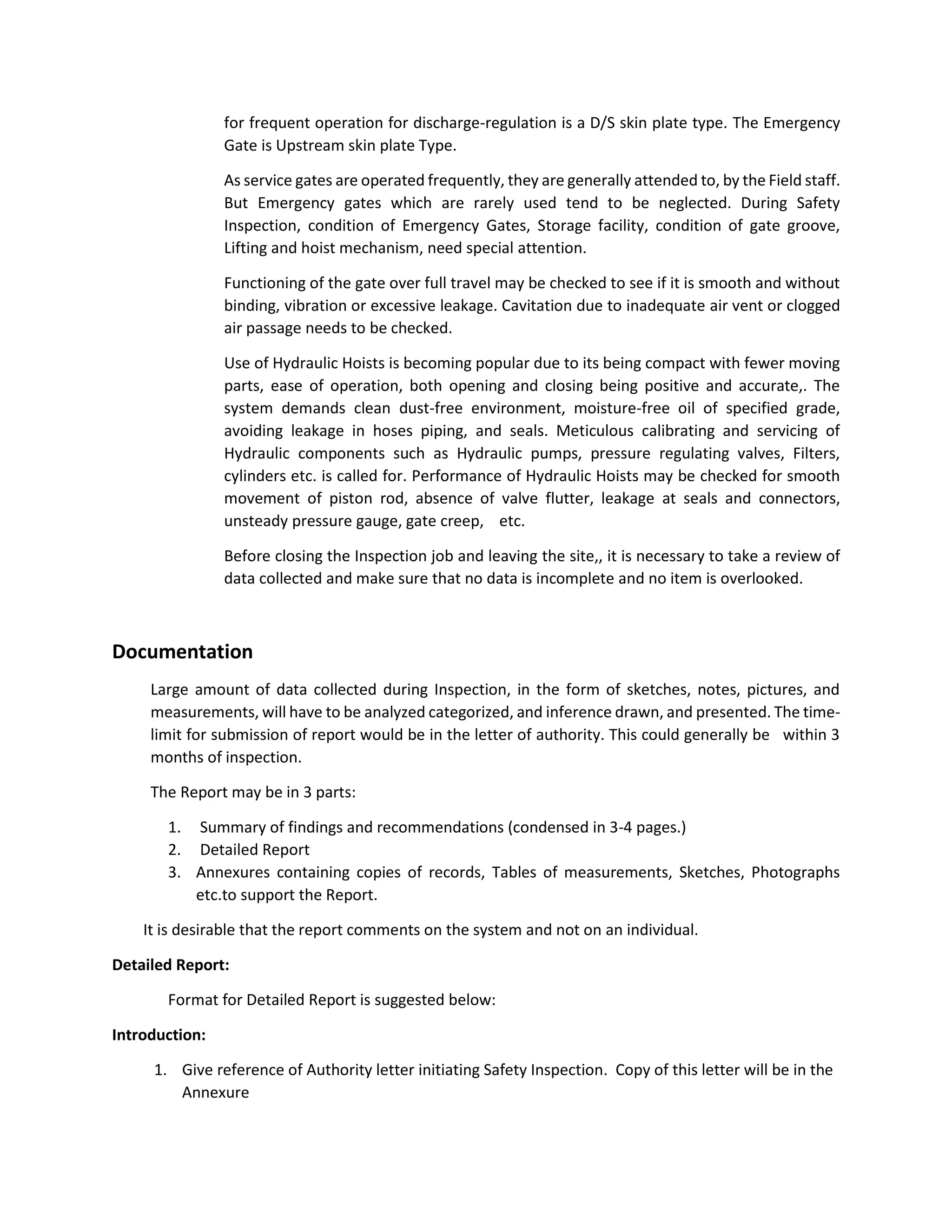 Safety inspection of gates | PDF