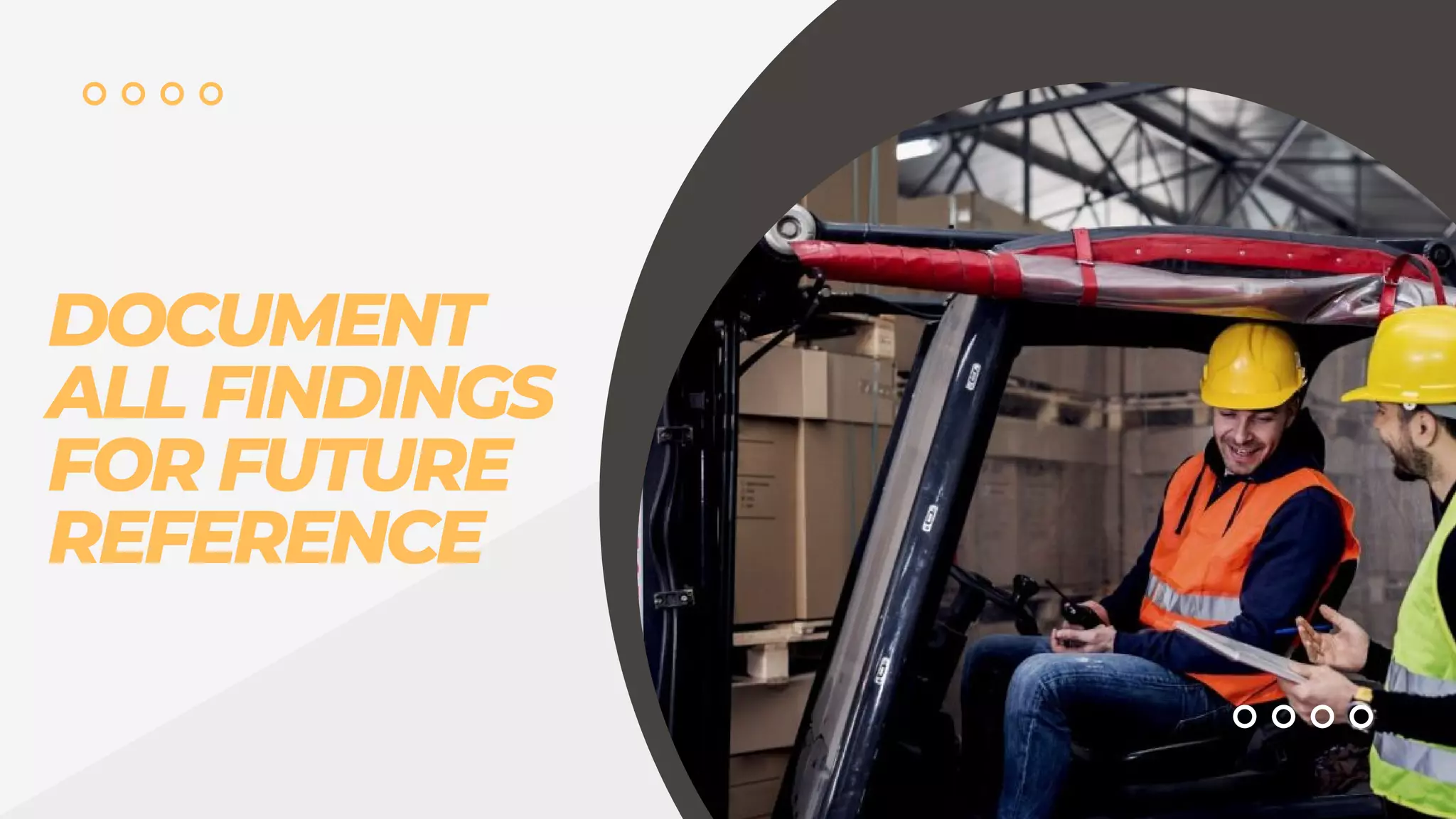 SAFETY INSPECTION STEPS AT WORKPLACE | PPT