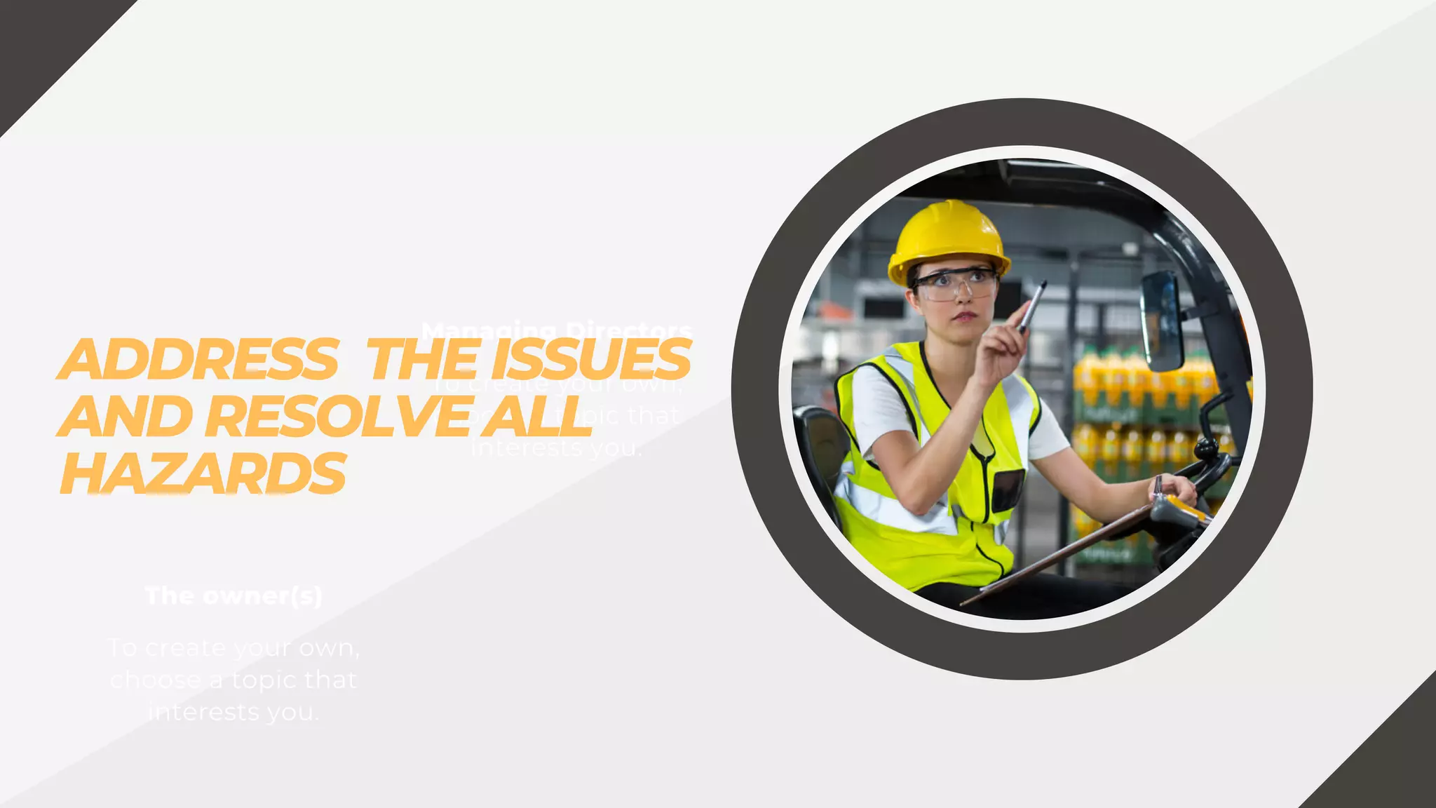 SAFETY INSPECTION STEPS AT WORKPLACE | PPT
