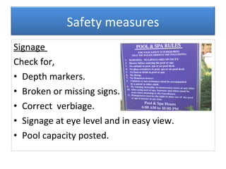 Waterpark Safety Inspection Training | PPT
