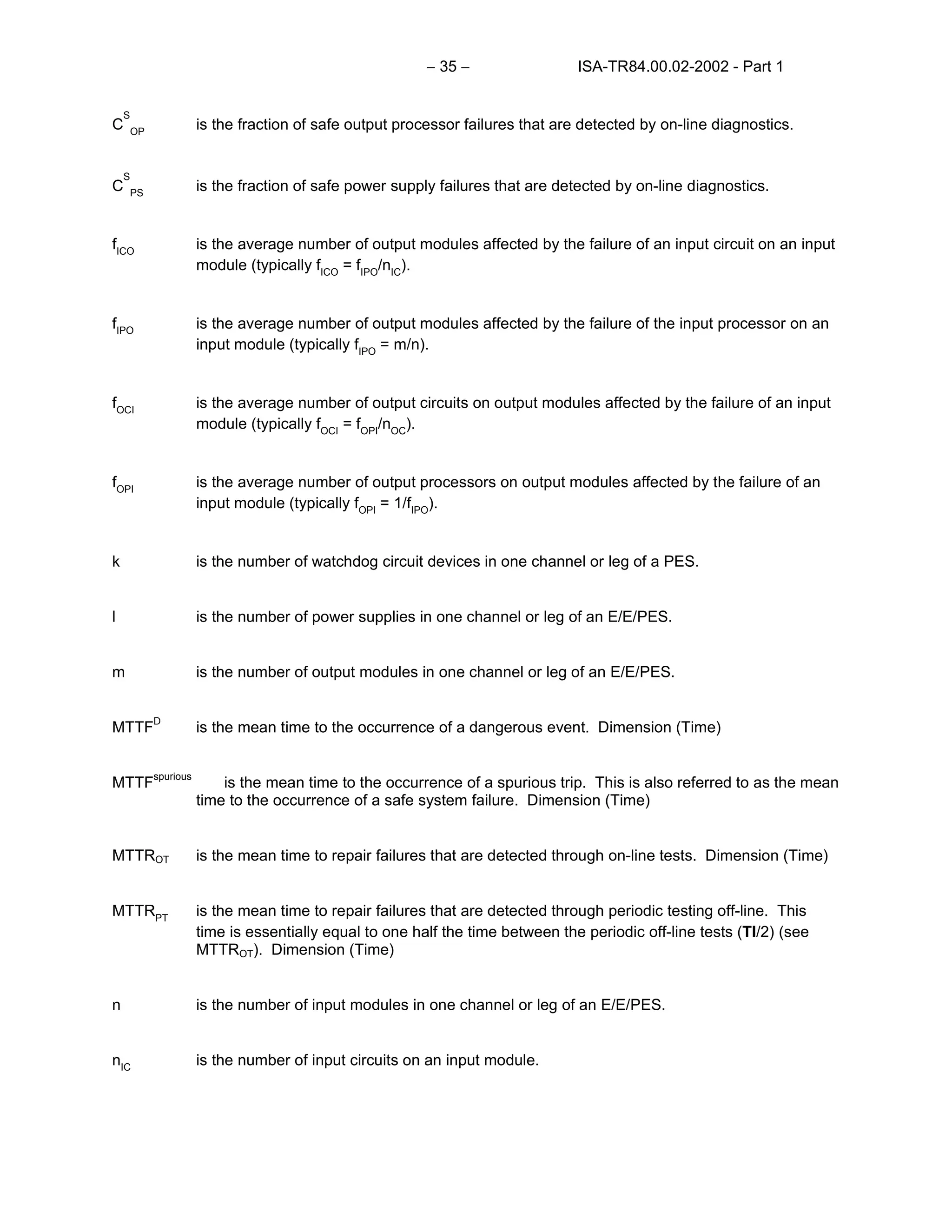 Safety instrumented functions (sif) safety integrity level (sil ...