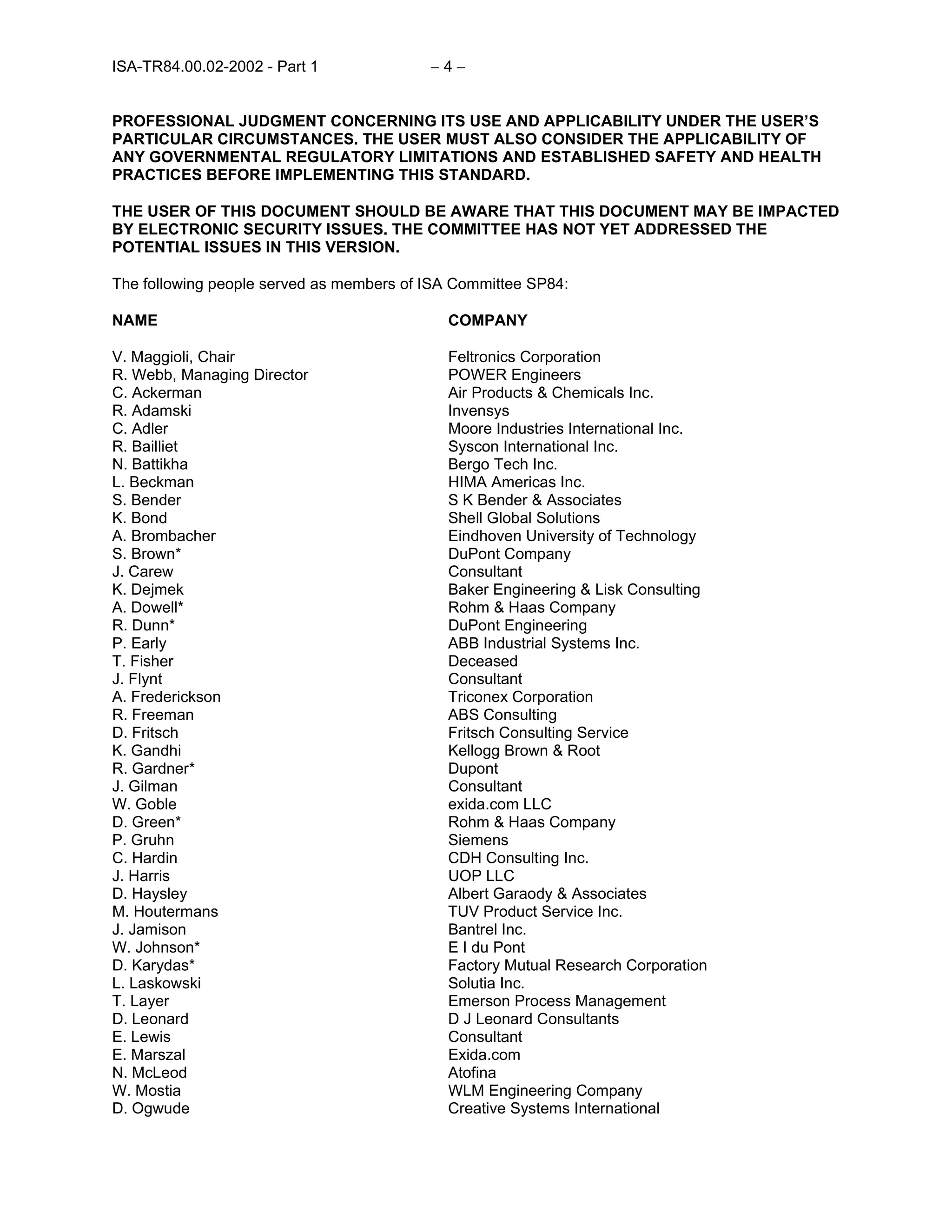Safety instrumented functions (sif) safety integrity level (sil ...