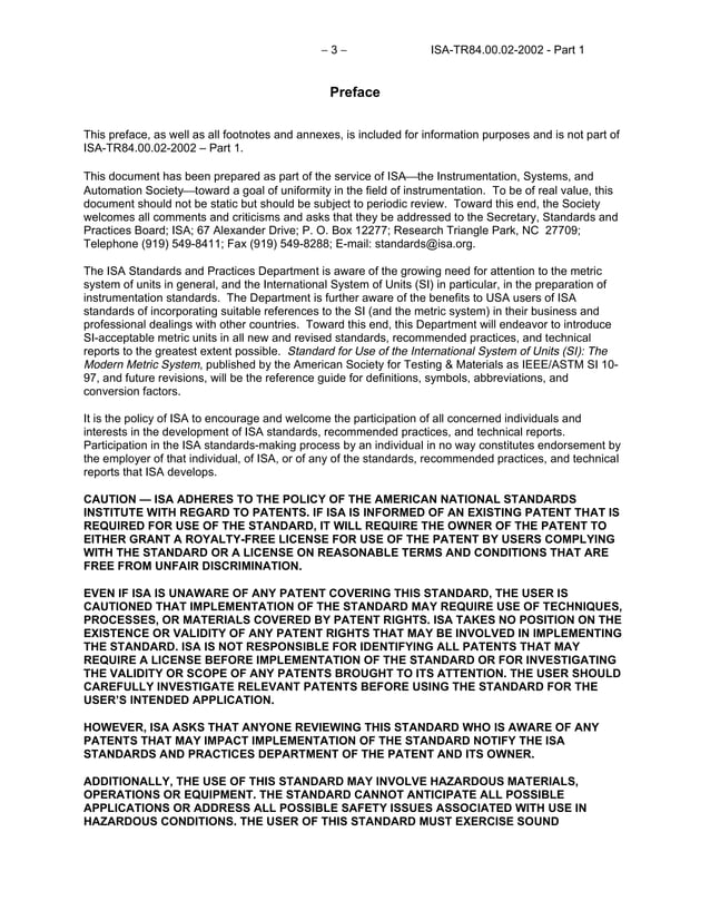 Safety instrumented functions (sif) safety integrity level (sil ...