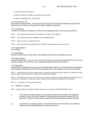 Safety instrumented functions (sif) safety integrity level (sil ...