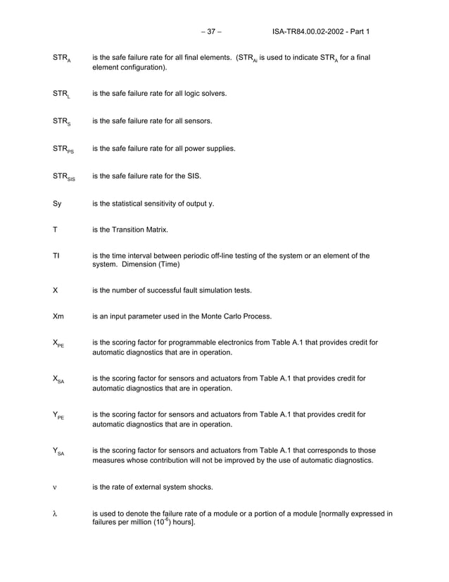 Safety instrumented functions (sif) safety integrity level (sil ...