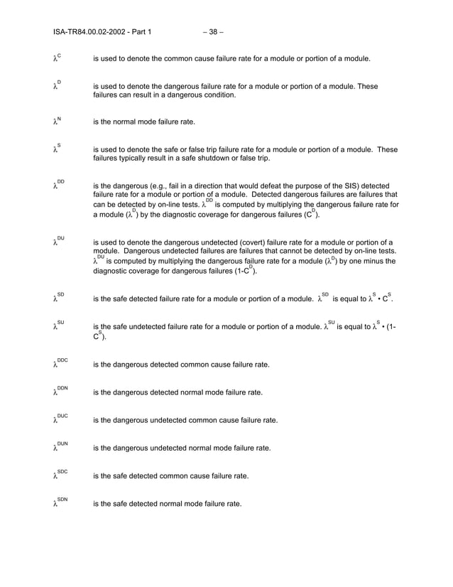 Safety instrumented functions (sif) safety integrity level (sil ...