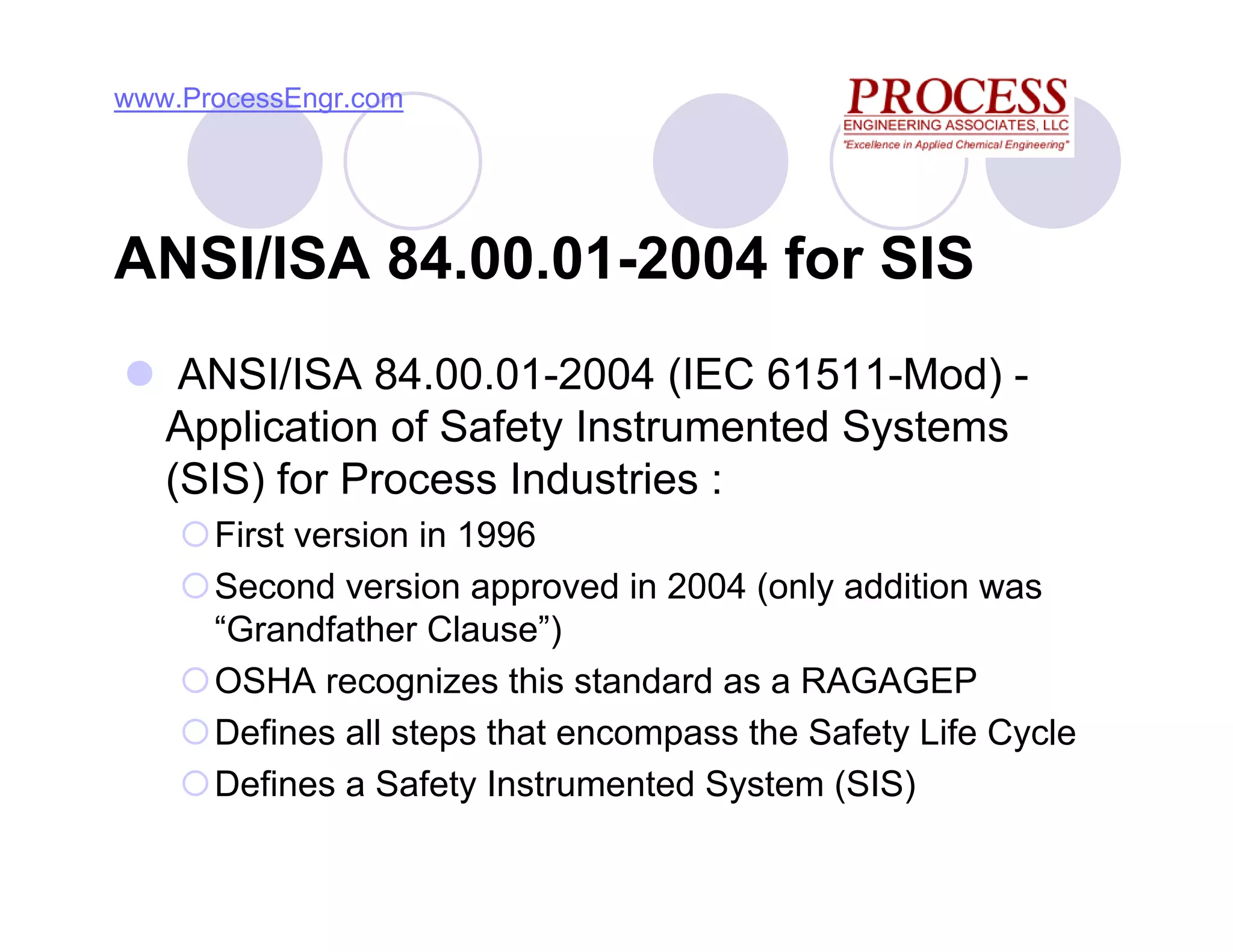 Safety instrumented systems | PDF