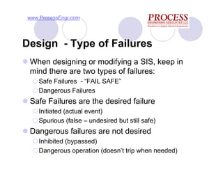 Safety instrumented systems | PDF