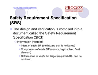 Safety instrumented systems | PDF