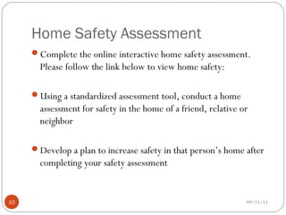 Safety in the home | PPT