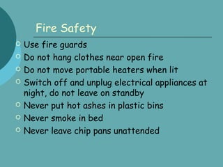 Safety in the home | PPT