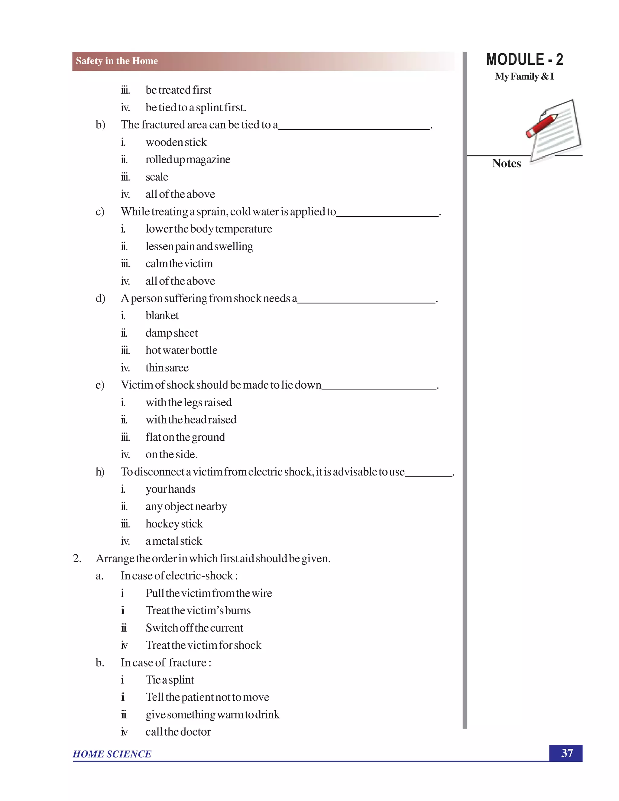 Safety in the home | PDF