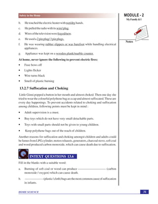 Safety in the home | PDF