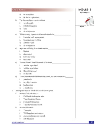 Safety in the home | PDF
