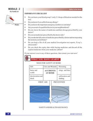 Safety in the home | PDF