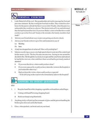 Safety in the home | PDF