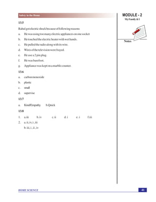 Safety in the home | PDF