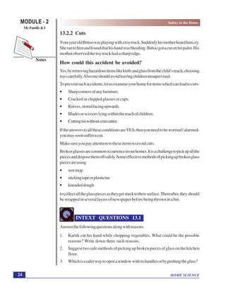 Safety in the home | PDF