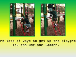 Safety in the playground | PPTX