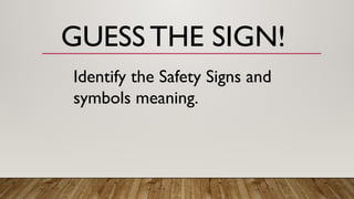 SAFETY IN THE WORKPLACE of production for operator | PPTX