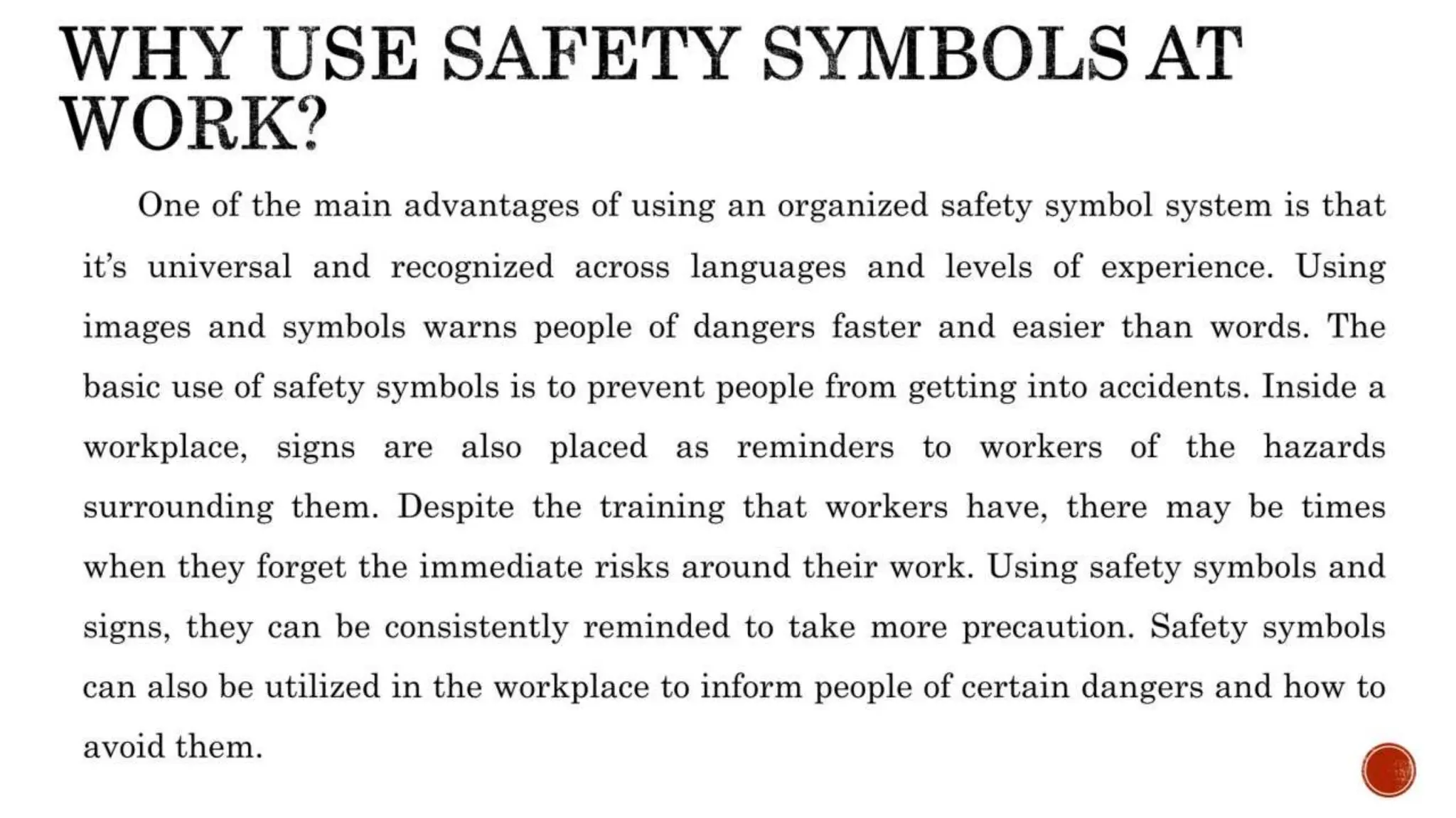 Work Immersion SAFETY IN THE WORKPLACE PPT.pptx