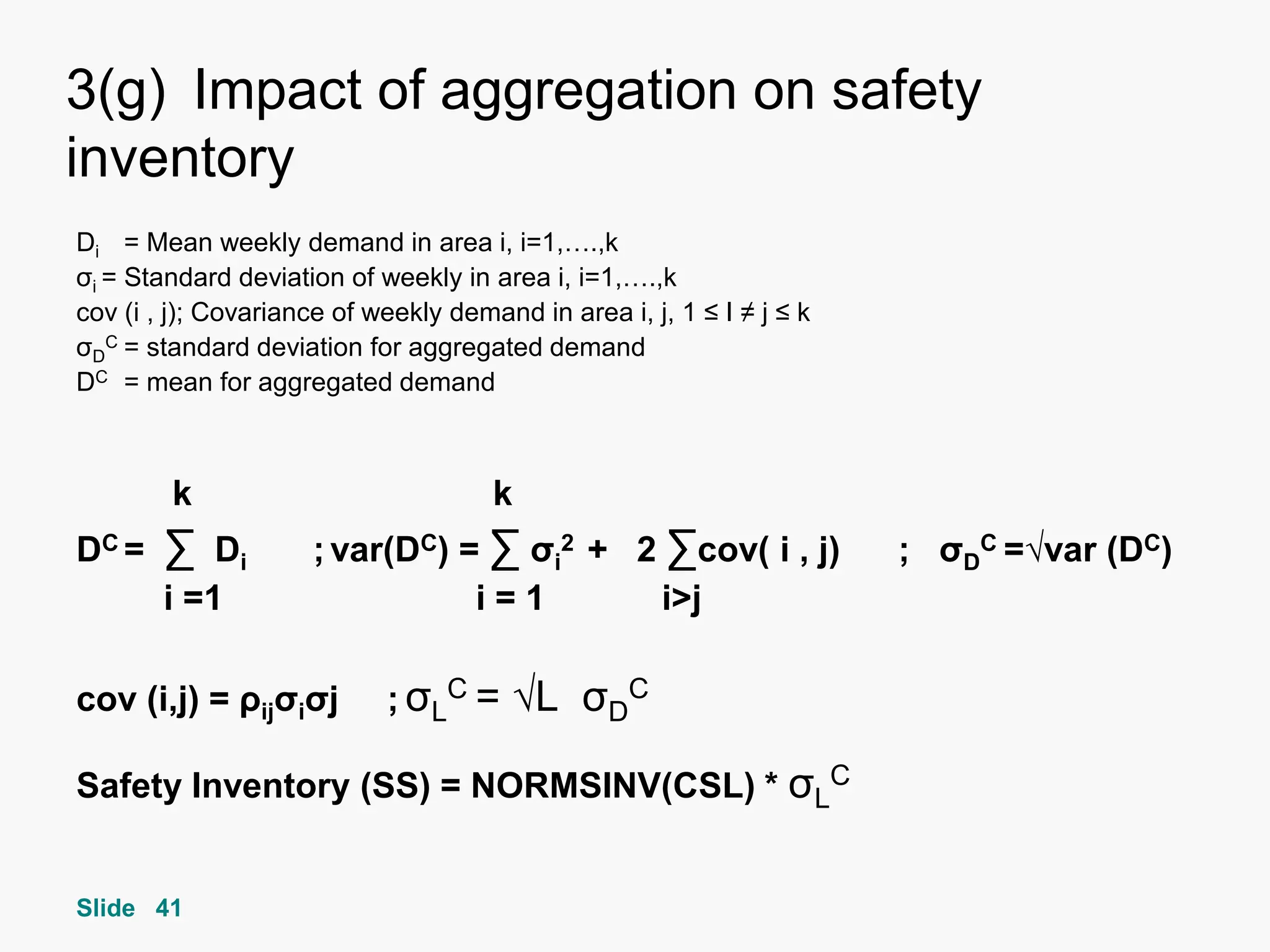 Calculating Safety Inventory: Introduction & Implementation Concept | PDF