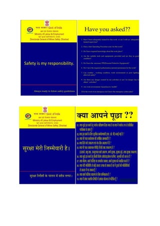 Safety is my_responsibility_card | PDF
