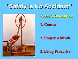 Safety Is No Accident | PPT