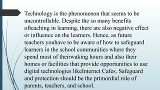 Safety issues including digital safety rules.pptx