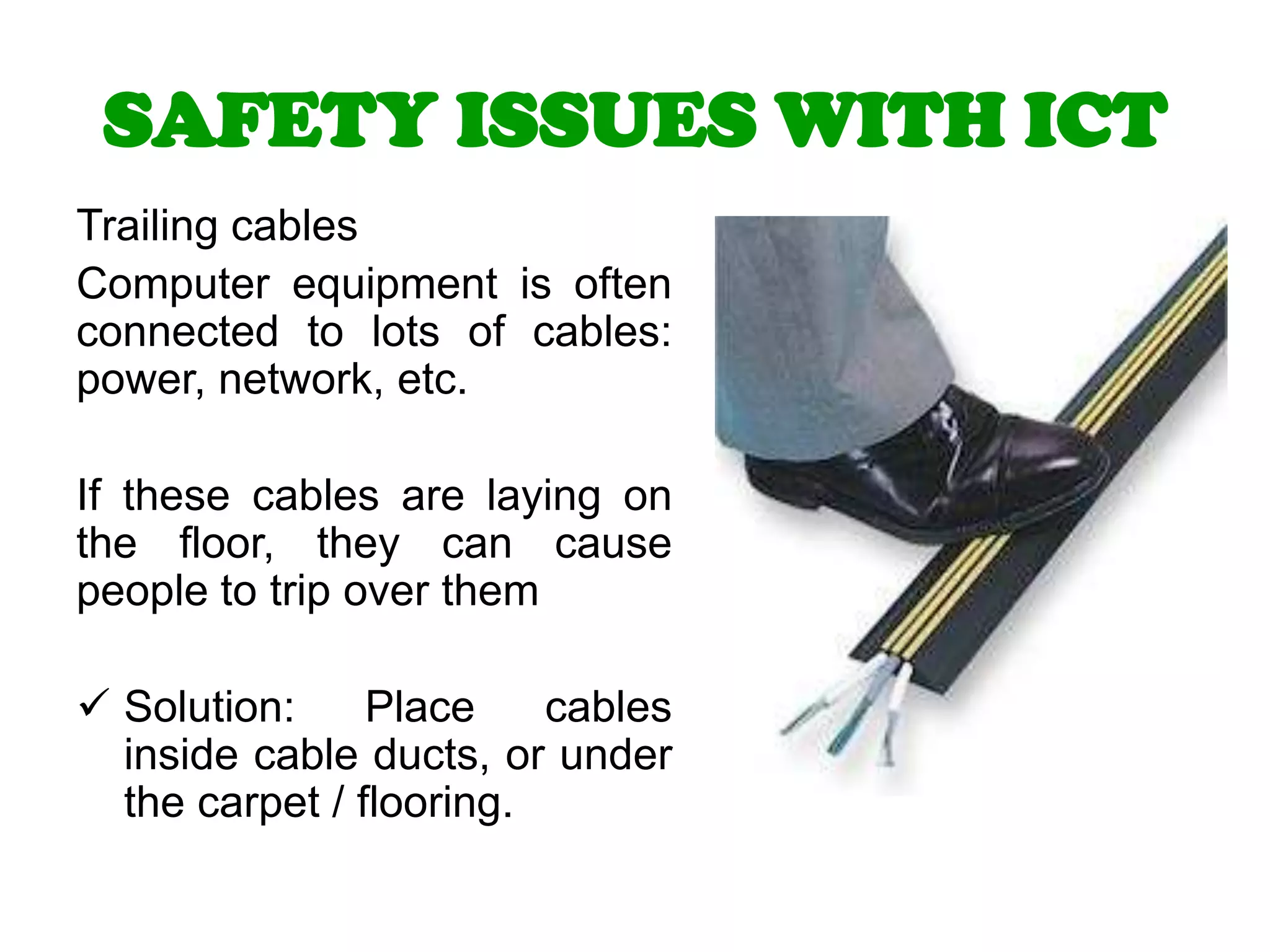 Safety Issues with ict | PPTX