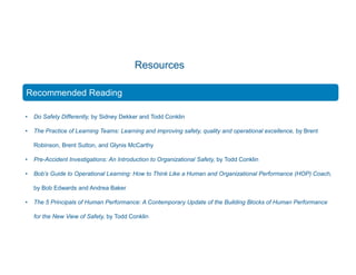 Safety Journey to Human_and_Organizational_Performance_(HOP ...