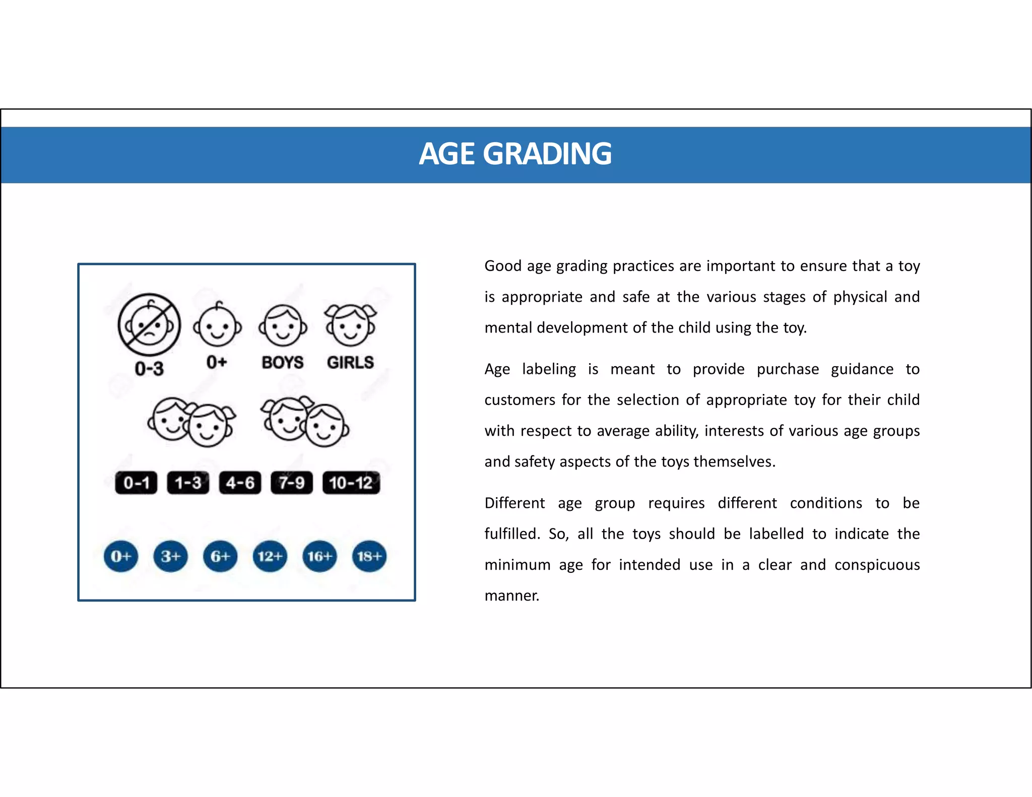 Safety labelling guidlines for toys | PPTX