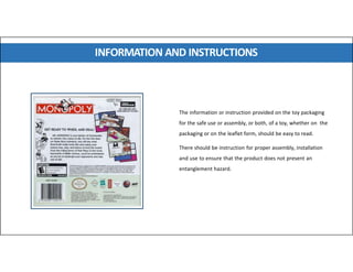 Safety labelling guidlines for toys | PPTX
