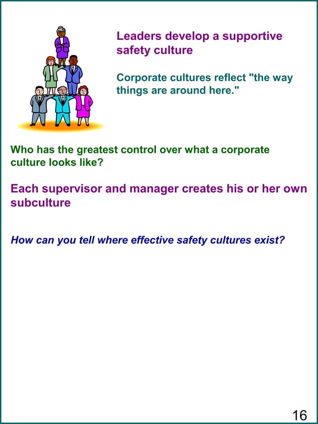 Safety leadership | PPT | Executive Leadership & Management | Business