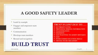 Safety Leadership | PDF