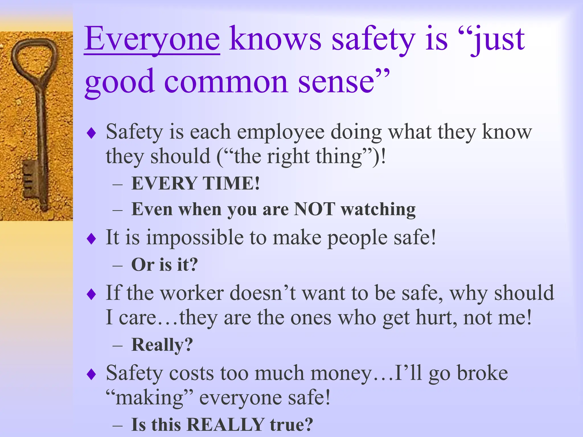 SafetyLeadershipK3LLSafety Safety Campaign | PPT