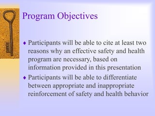 SafetyLeadershipK3LLSafety Safety Campaign | PPT