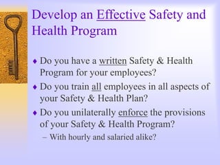 SafetyLeadershipK3LLSafety Safety Campaign | PPT