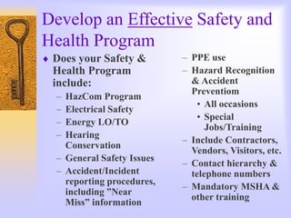 SafetyLeadershipK3LLSafety Safety Campaign | PPT