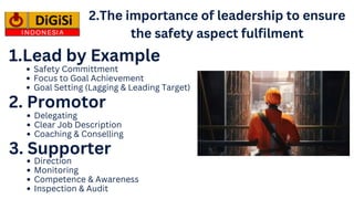 SAFETY LEADERSHIP TRAINING (BE AN IMPORTANT ROLE IN SAFETU) | PDF