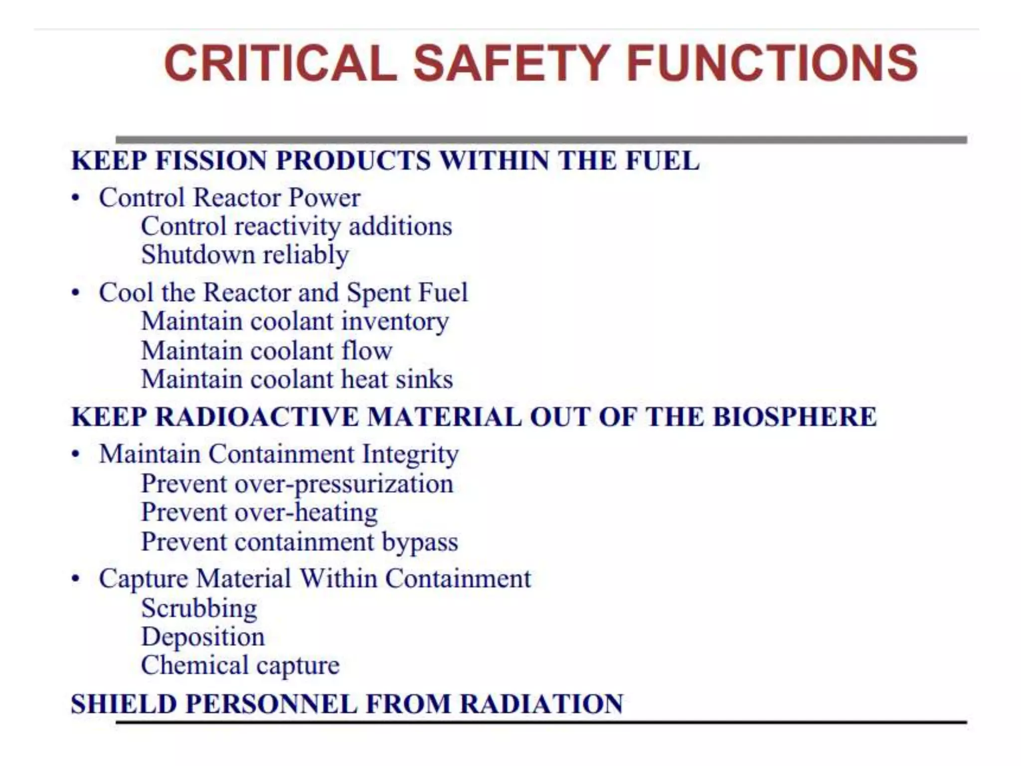 Nuclear Power Plant Safety Parameters | PPTX