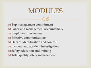 Safety management | PPT