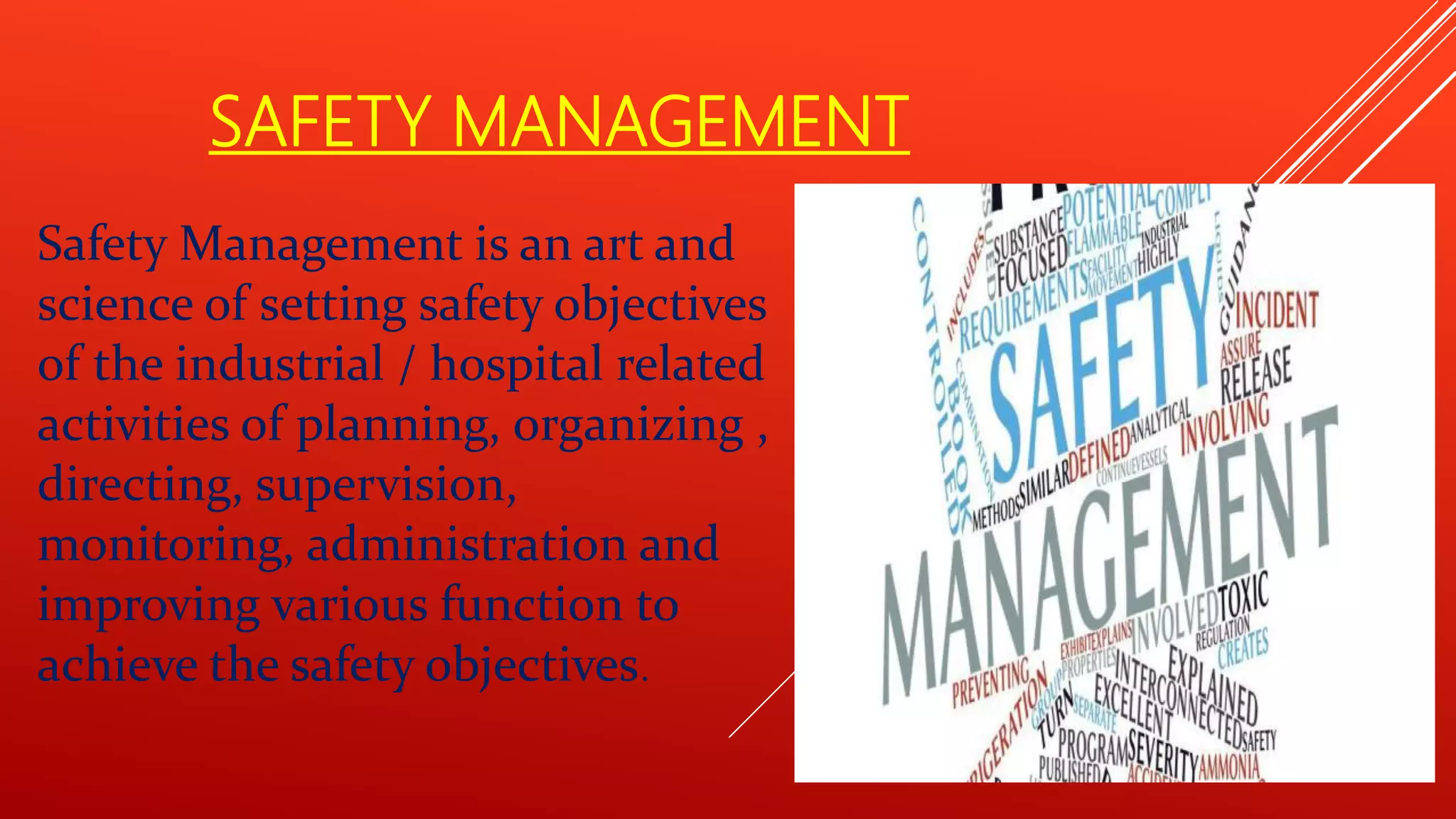 Safety management | PPTX