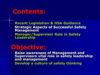 Safety management | PPT