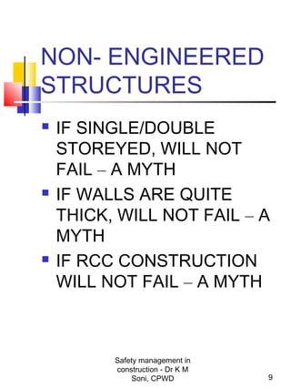 Safety management in construction | PPT