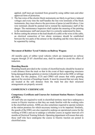 Safety management in electrification of railways | PDF
