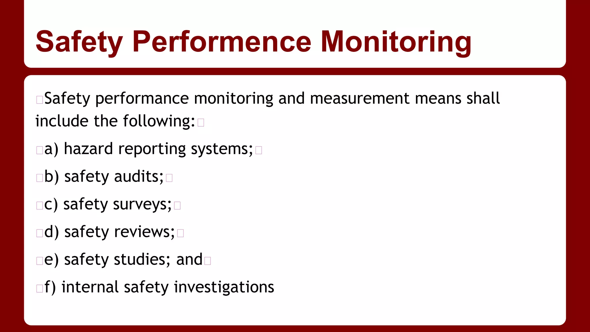 Safety Management System | PDF
