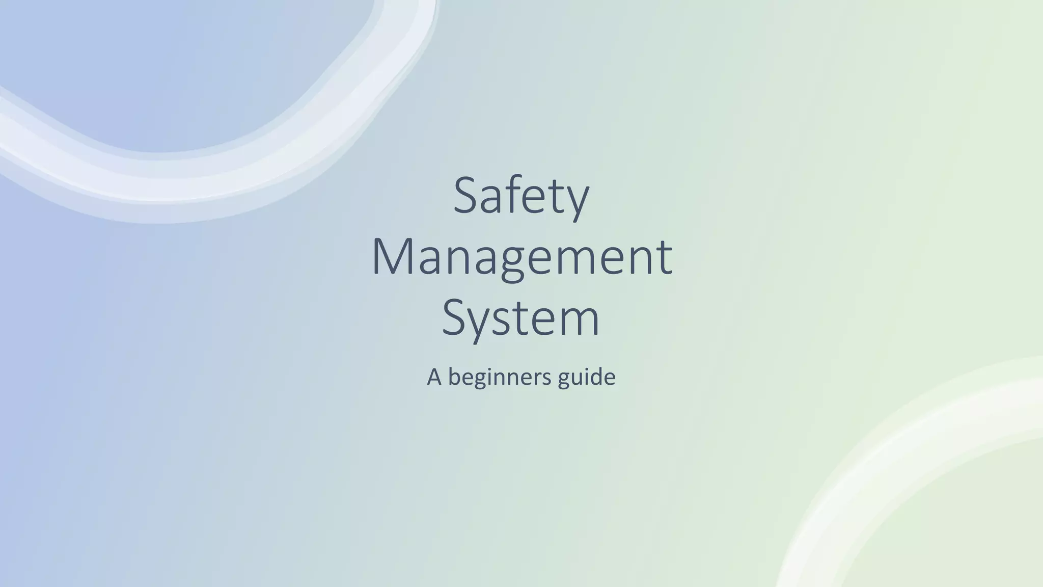 Safety management system a beginners guide | PPTX | Human Resources ...
